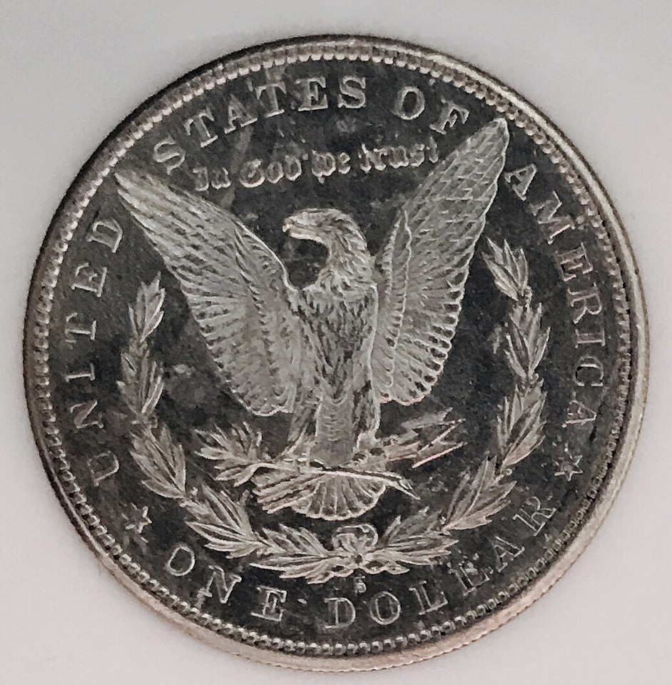 1897 S MORGAN DOLLAR! MS+++! PROOF LIKE! TOUGH DATE! FROSTY CAMEO! NR # ...