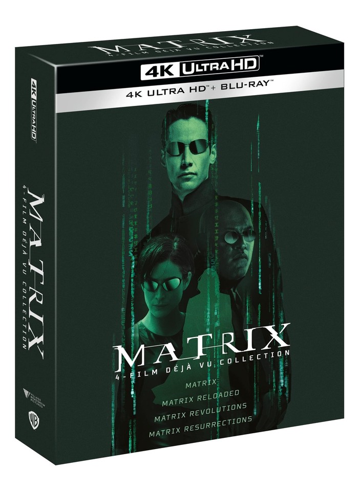 Matrix 4 Film Collection (4K Ultra-HD + Blu-Ray) (4K UHD Blu-ray) | eBay