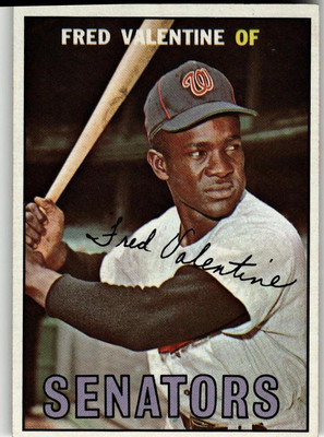 1967 Topps #64 Fred Valentine | eBay
