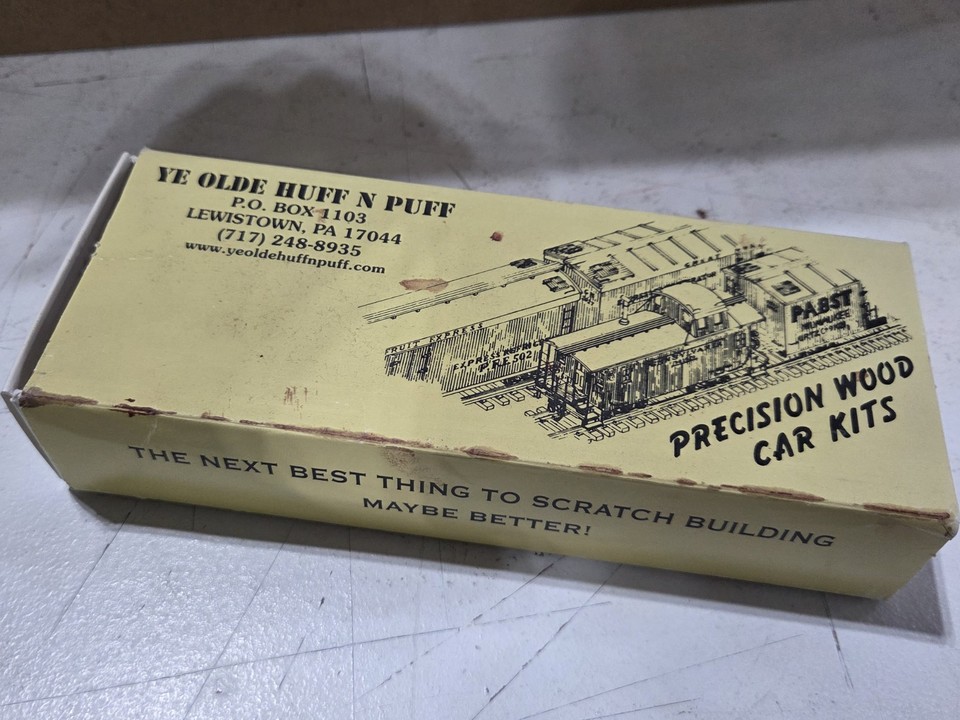 Ye Olde Huff n' Puff - HO Scale - #353 - 37' T/R Old Time Oldie Coke ...