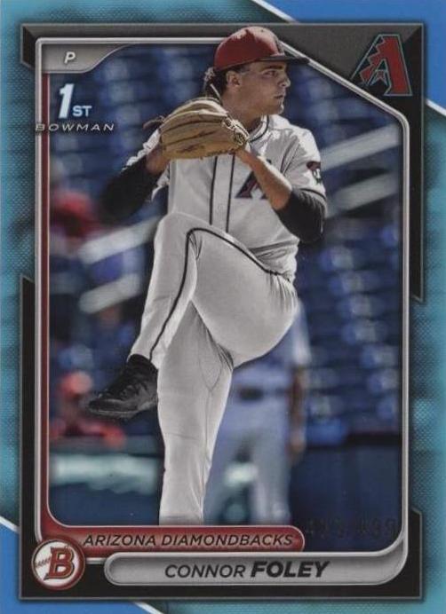 2024 Bowman Draft - Connor Foley #BD-50 Sky Blue /499 (RC) for sale online | eBay