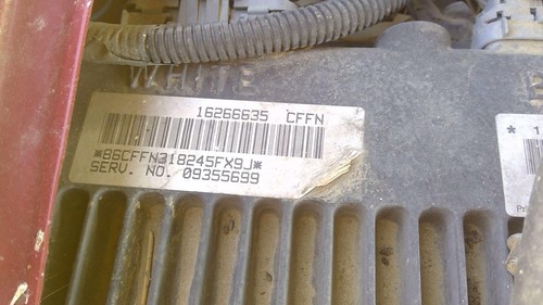 1998 S10 Blazer Electronic Control Module Engine Computer Ecm Ecu 4.3l ...