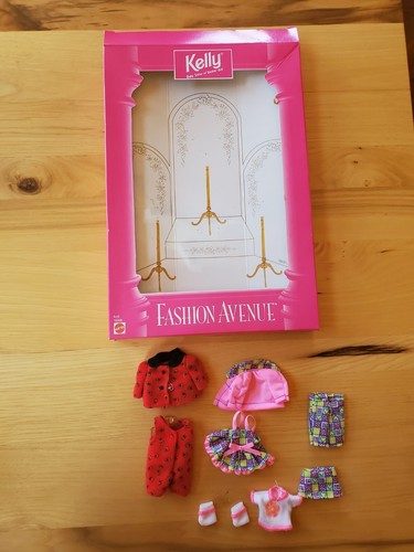 VTG 1997 Mattel Barbie Kelly Doll Fashion Avenue Ladybug Outfit Heart ...