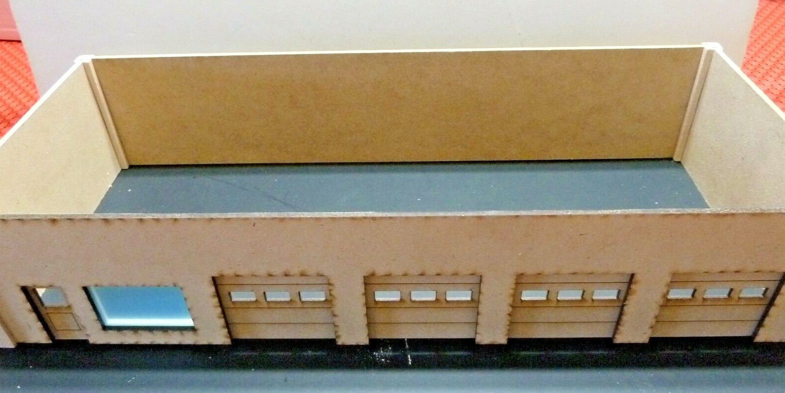 1/64 Scale Model Showroom/Garage/Firehouse/Gas Station/House 8 Diorama ...