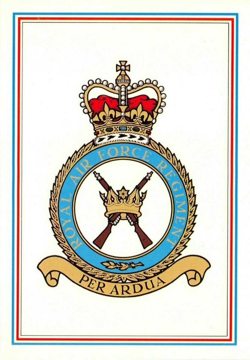 Raf Regiment Logo 3 Sqn Raf Regiment Embroidery Design
