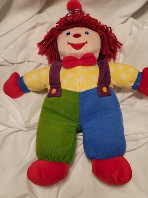 VGUC-18" Gymboree GYMBO Clown Plush 2005 Stuffed Mascot doll toy | eBay