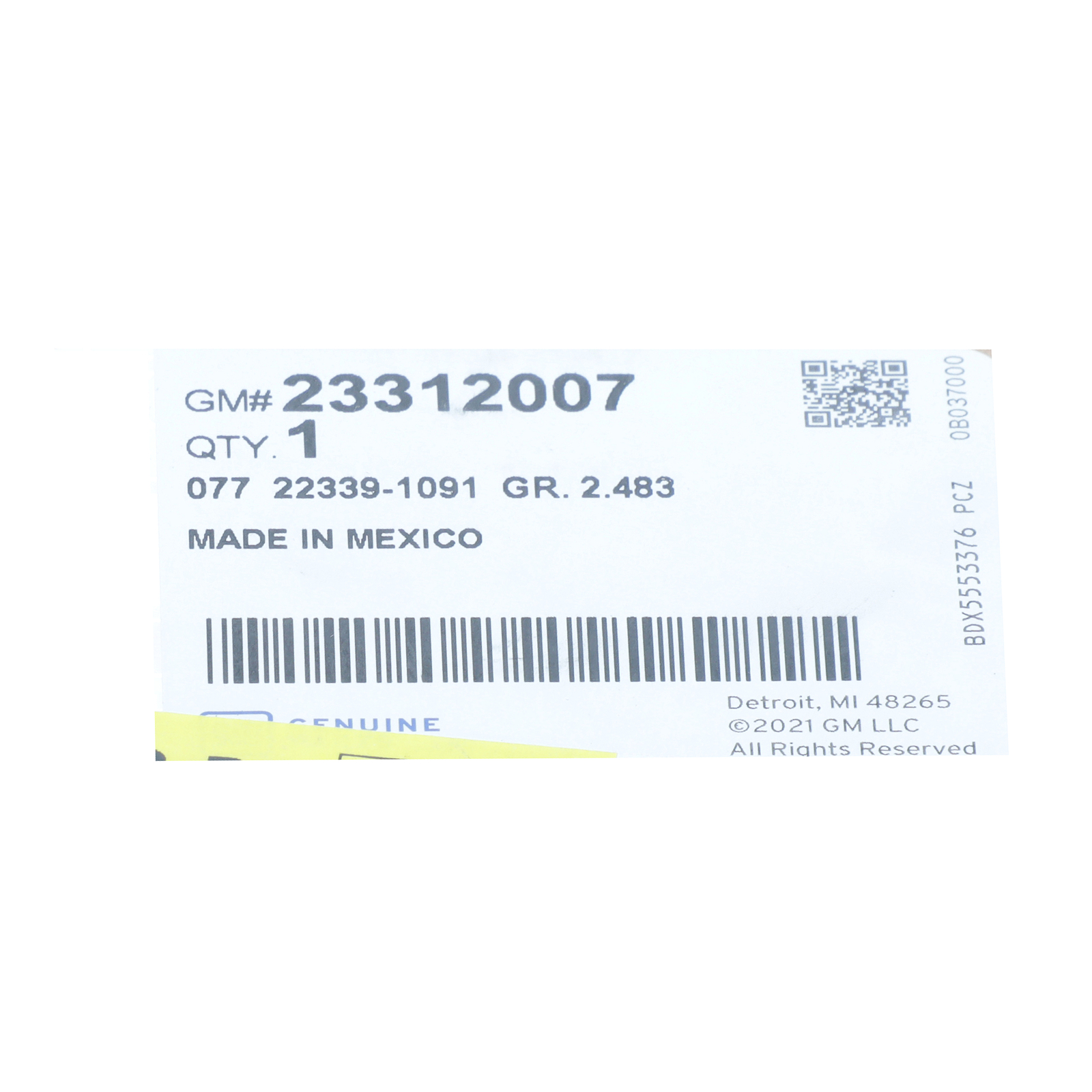 OEM NEW 16-22 Chevrolet Camaro Engine Wiring Harness Fuse Block Bracket ...