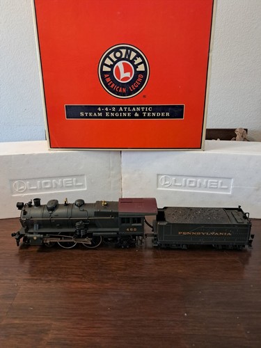 Lionel Pennsylvania 4-4-2 Atlantic Command Steam Engine 460 and Tender ...