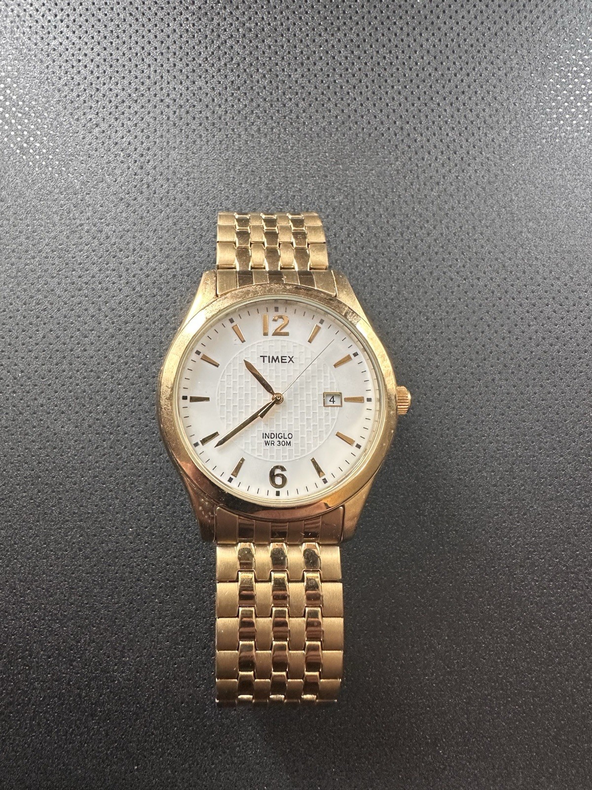Rare Timex Indiglo WR 30m T2N849 Watch Stainless Stee… - Gem