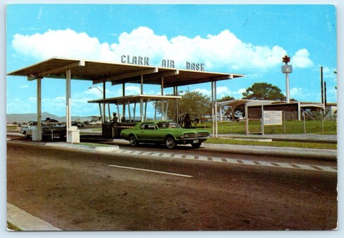 CLARK AIR FORCE BASE, Angeles City Philippines ~ GATE c1960s ~ 4"x6 ...