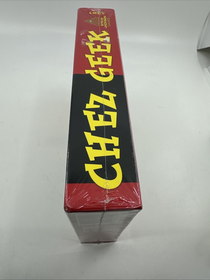 Chez Geek House Party Edition Steve Jackson Games NEW OPEN BOX ONLY ...