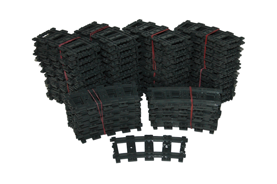 Lego® TRAIN Tracks RC 100 Railway 7896 60205 Curved Rails | eBay