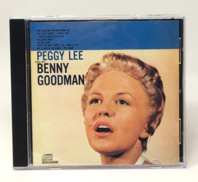 CD Compact Disc Peggy Lee Sings With Benny Goodman Elmer's Tune | eBay