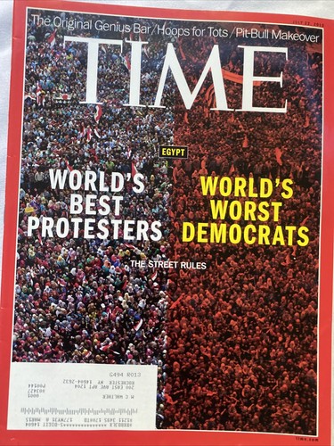 2013 July 22 Time Magazine: Protesters Vs Democrats (CP100) | eBay