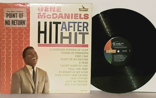 GENE McDANIELS Hit After Hit LP VG+ 1962 Liberty Vinyl Mono LRP 3258 ...
