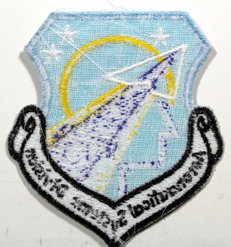 USAF Aeronautical Systems Division Insignia Emblem Large Full Color ...
