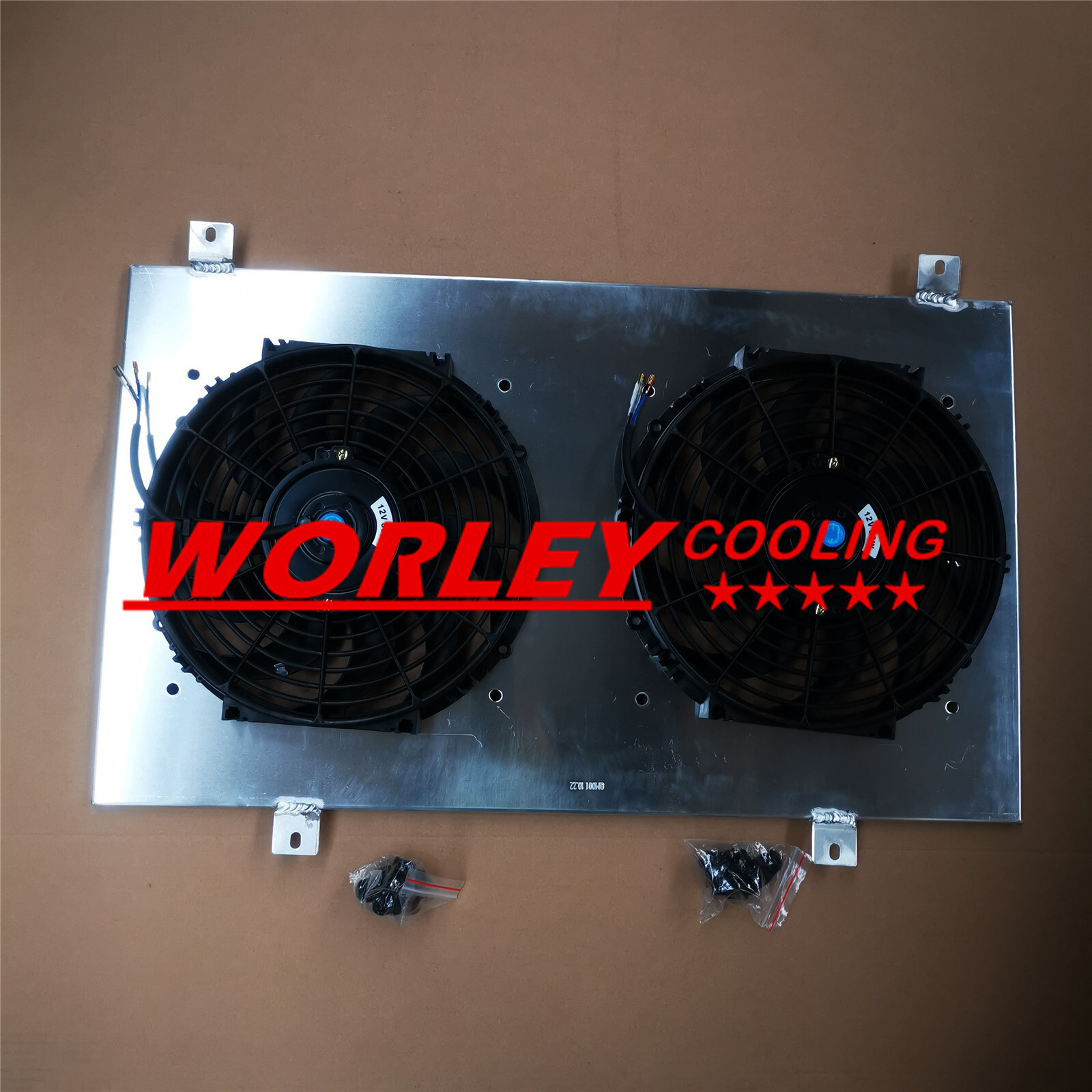 Aluminum radiator &Shroud & BLUE hose for Patrol Y60 GQ 2.8L RD28T ...