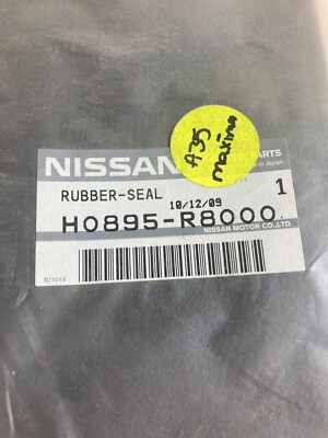 OEM NISSAN Genuine Car Part H0895-R8000 MAXIMA A35 RUBBER SEAL DOOR ...