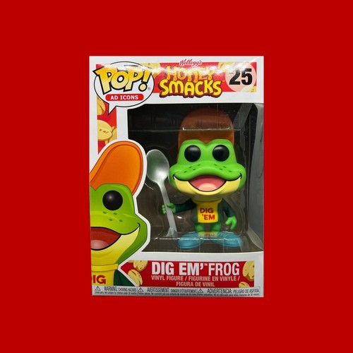 Funko Pop #25 Ad Icons Kelloggs Honey Smacks Dig Em Frog Vinyl Figure ...