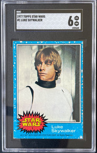 Luke Skywalker 1977 Topps #1 Base Price Guide - Sports Card Investor