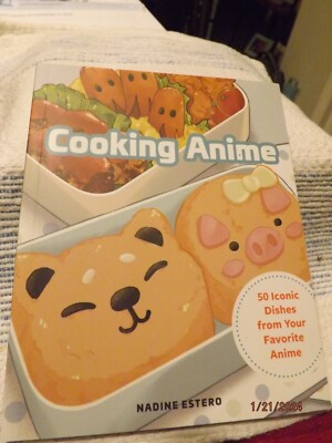 Cooking Anime Recipe Book--Brand New | eBay