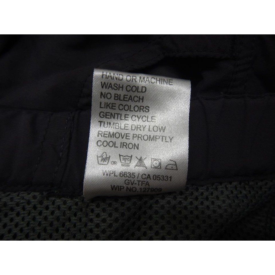 Woolrich Shorts Men's Large Slate Gray Nylon Outdoor Hiking with Zip ...