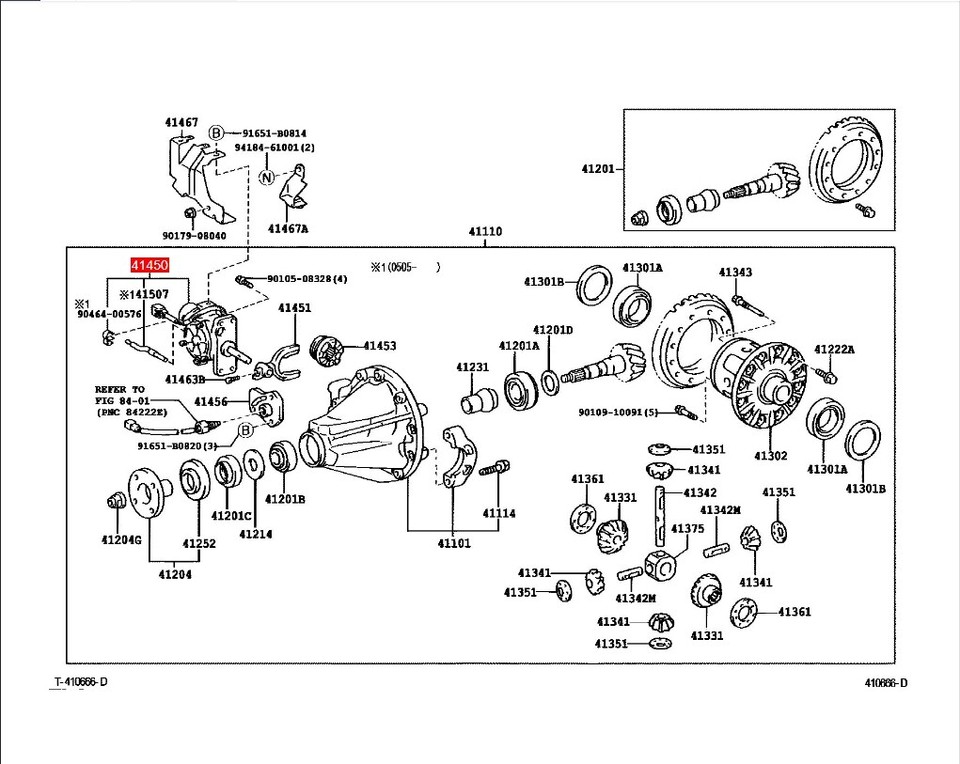 For LX470 For Toyota Land Cruiser 98-03 Differential Lock Actuator ...