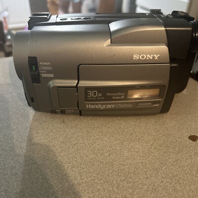Sony Handycam Vision Hi8 Camcorder CCD-TRV608 Untested | eBay