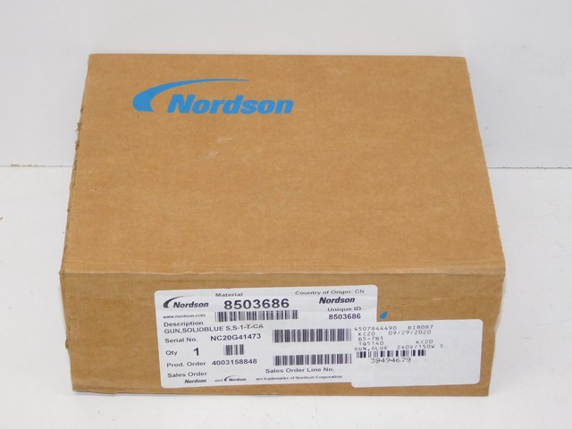Nordson 8503686 SolidBlue Dispensing Gun for sale online | eBay