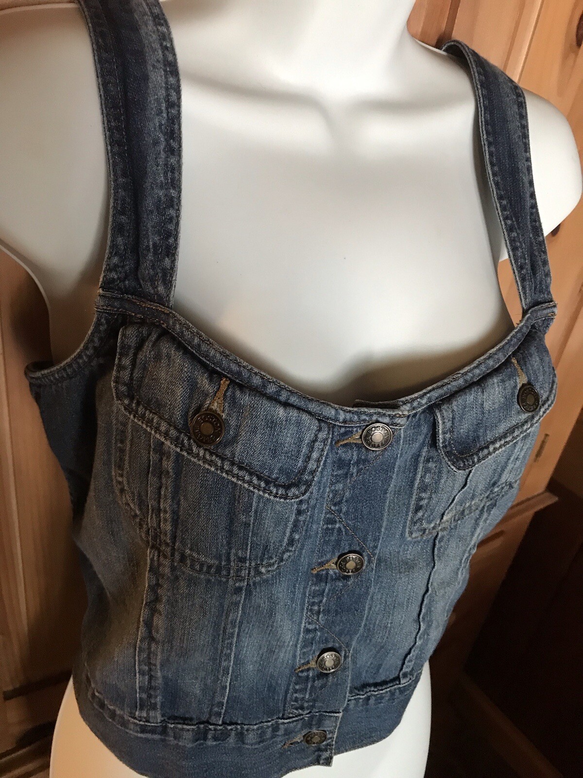 Vintage Boston Proper Overall Style Button & Pocket t… - Gem