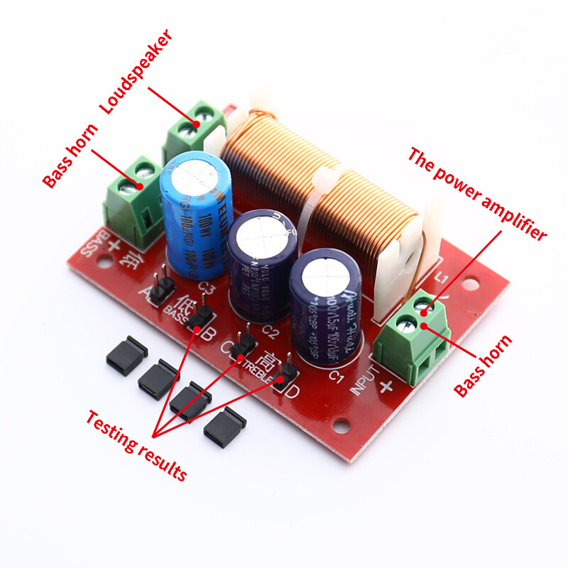 YLY-2088 400W Filters Crossover A 2 Ways Adjustable Speaker Audio ...