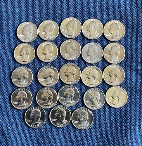 Lot of 23 Uncirculated Quarters Various Dates ( see description) | eBay
