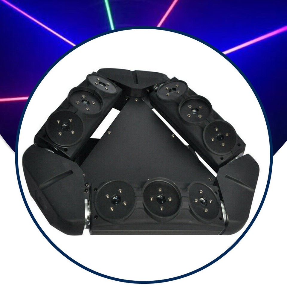 Stage Moving Head Beam Laser Light 9 Eyes RGB Spider Projector DJ Bands ...