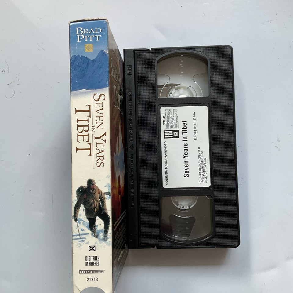 Seven Years In Tibet VHS Demo Promo Screener VHS Sealed Brad Pitt | eBay