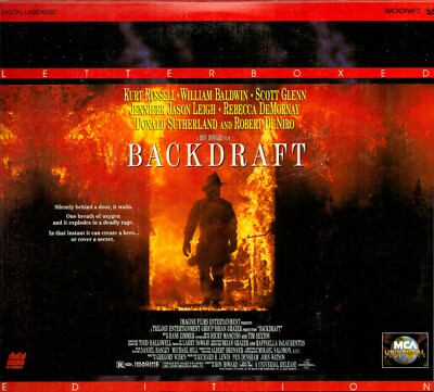 Backdraft (Laserdisc CLV/CAV, 1991) | eBay
