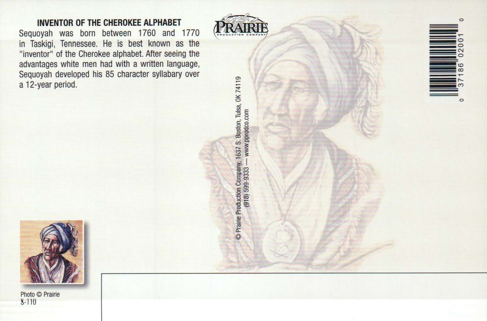Cherokee Alphabet by Sequoyah Native American Indian, Reading & Writing ...