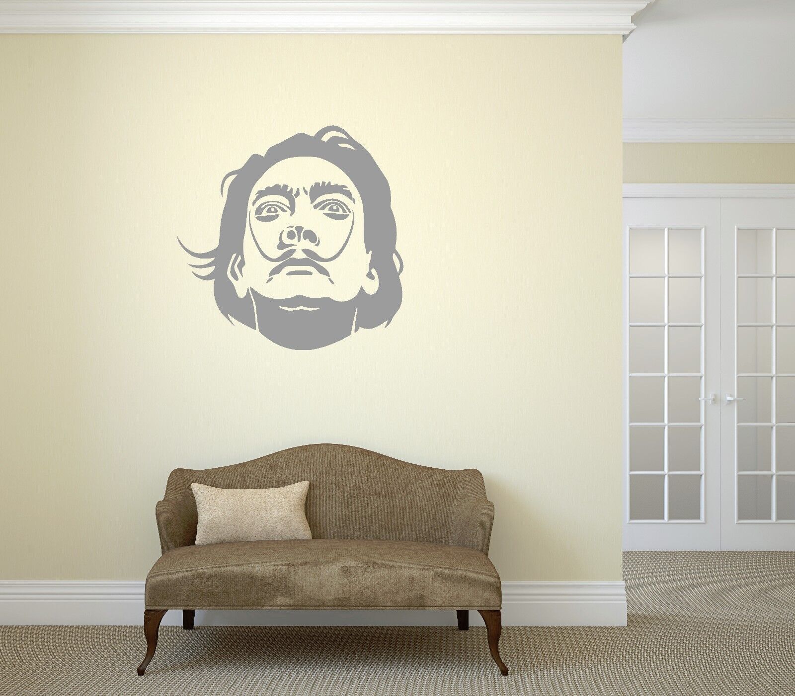 Wall Stickers Vinyl Decal Salvador Dali Celebrity Art Sculpture ...