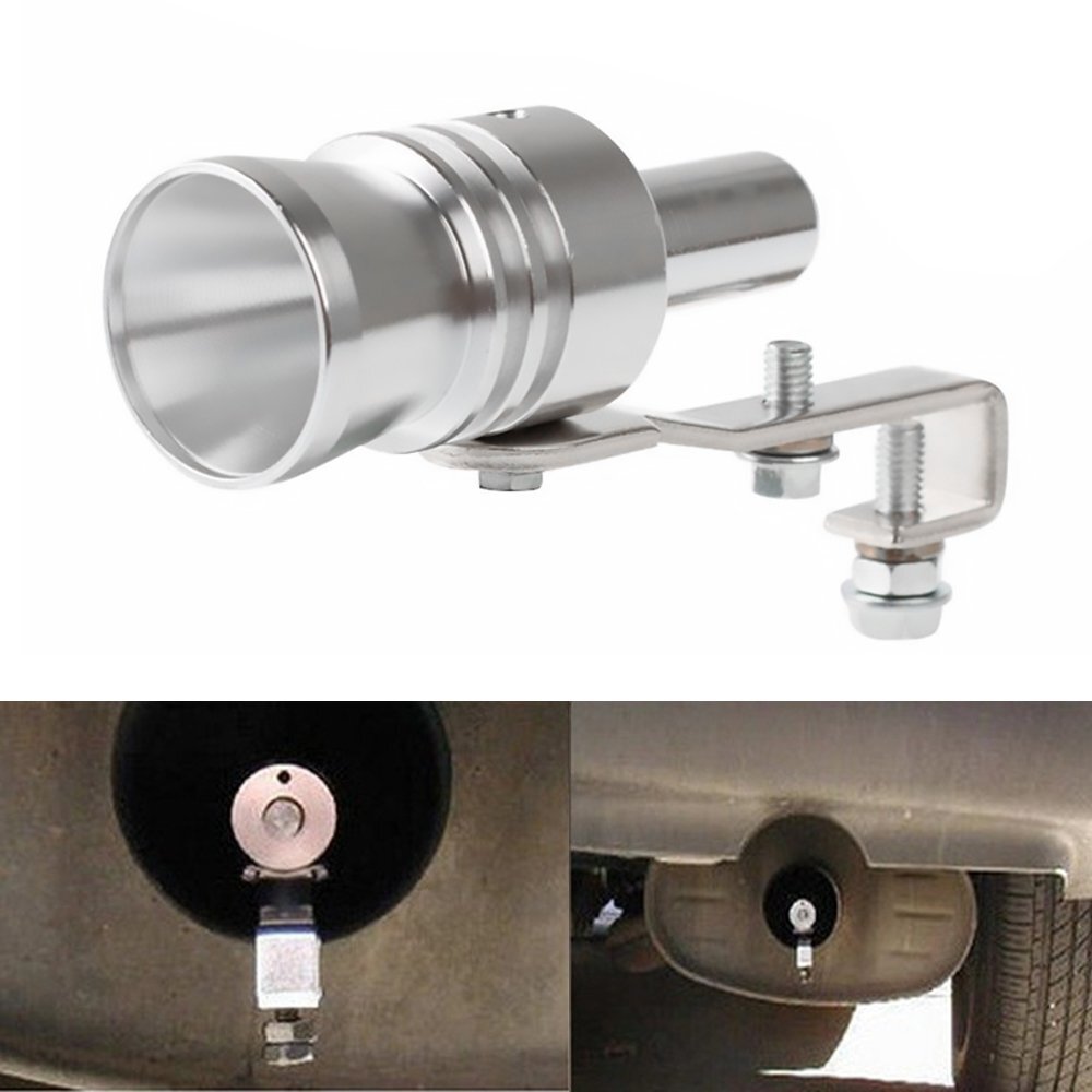 Car Turbo Sound Muffler Exhaust Pipe Oversized Roar Maker Loud Whistle ...