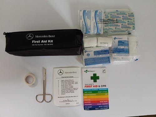 OEM MERCEDES-BENZ First Aid Kit MB Part Number BQ 4860043 FREE🎁GIFT W ...