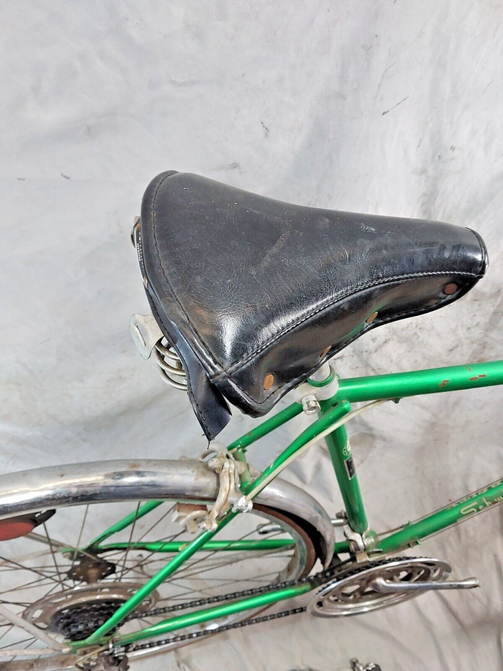 1982 Schwinn Varsity Vintage Cruiser Bike 52cm Small Green Steel USA ...