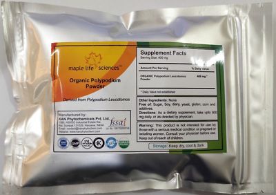 Organic Polypodium Leucotomos Powder Pure & High Quality | eBay