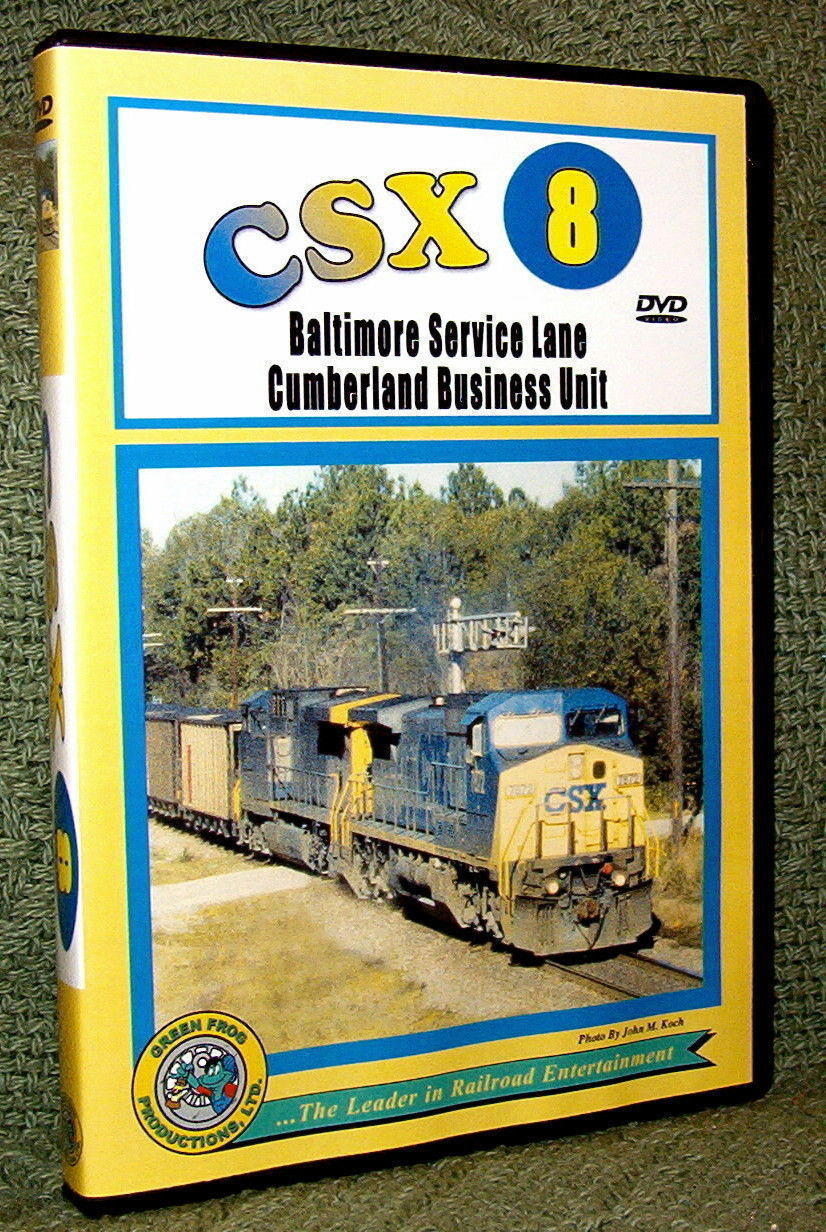 20047 TRAIN VIDEO DVD "CSX VOL. 8 BALTIMORE SERVICE LANE" | eBay