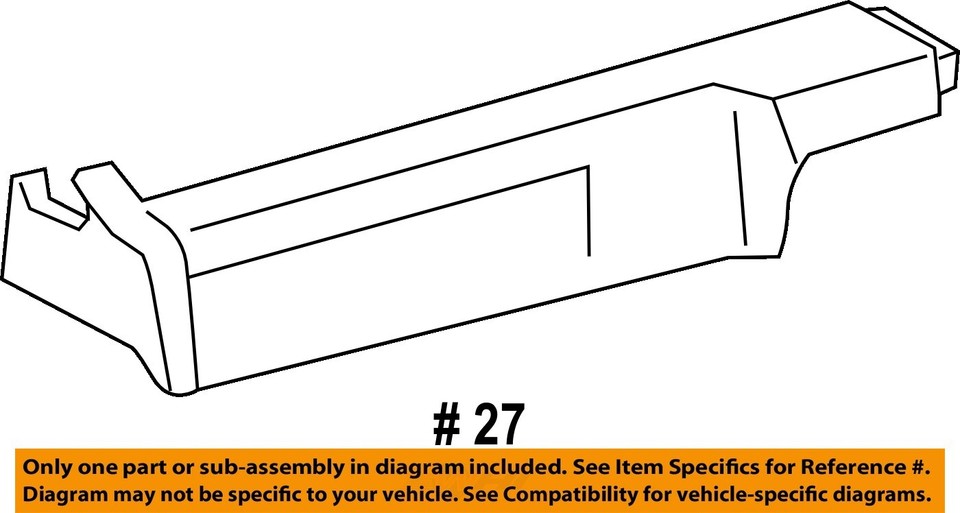 2014-2017 Chevrolet Silverado Sierra Driver Seat Track Black Trim Panel ...