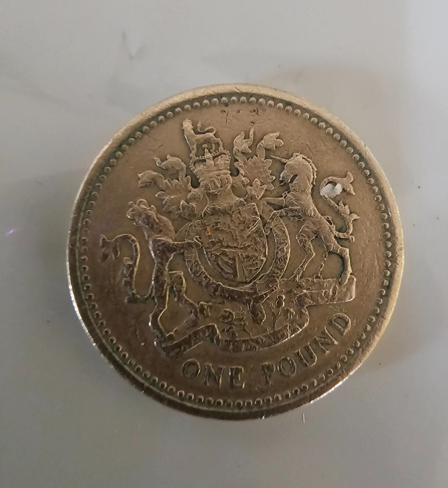 Old circulated Round £1 coins one pound coin rare | eBay UK