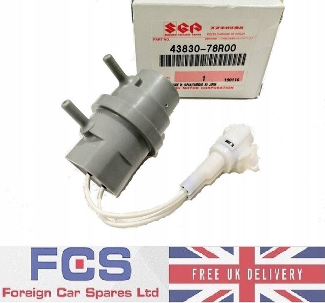 Genuine Suzuki JIMNY 4x4 4wd Front Wheel Hub Vacuum Switch 43830-78r00 ...
