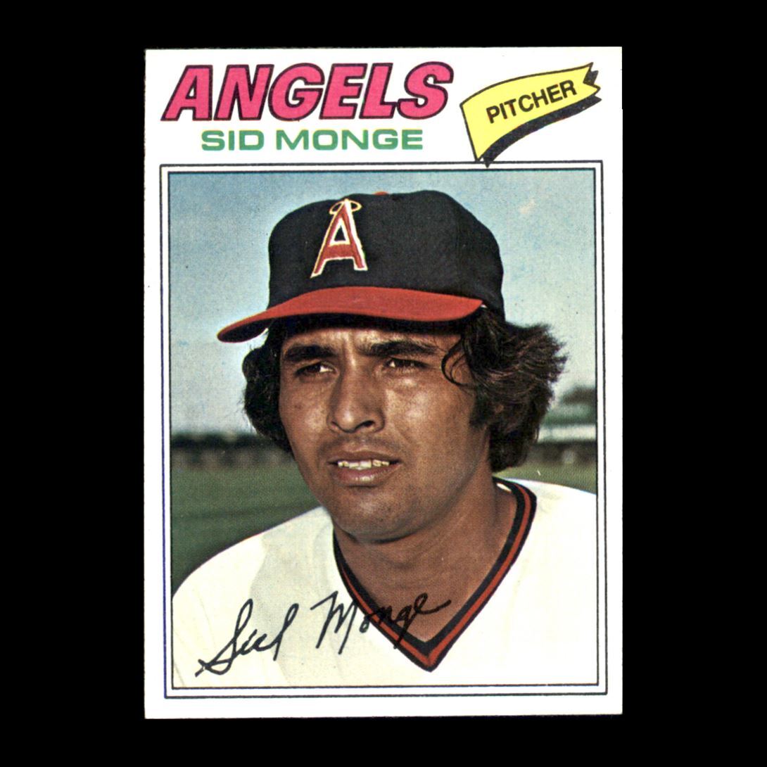 Sid Monge 1977 Topps California Angels #282 Set Break NICE! 2 | eBay