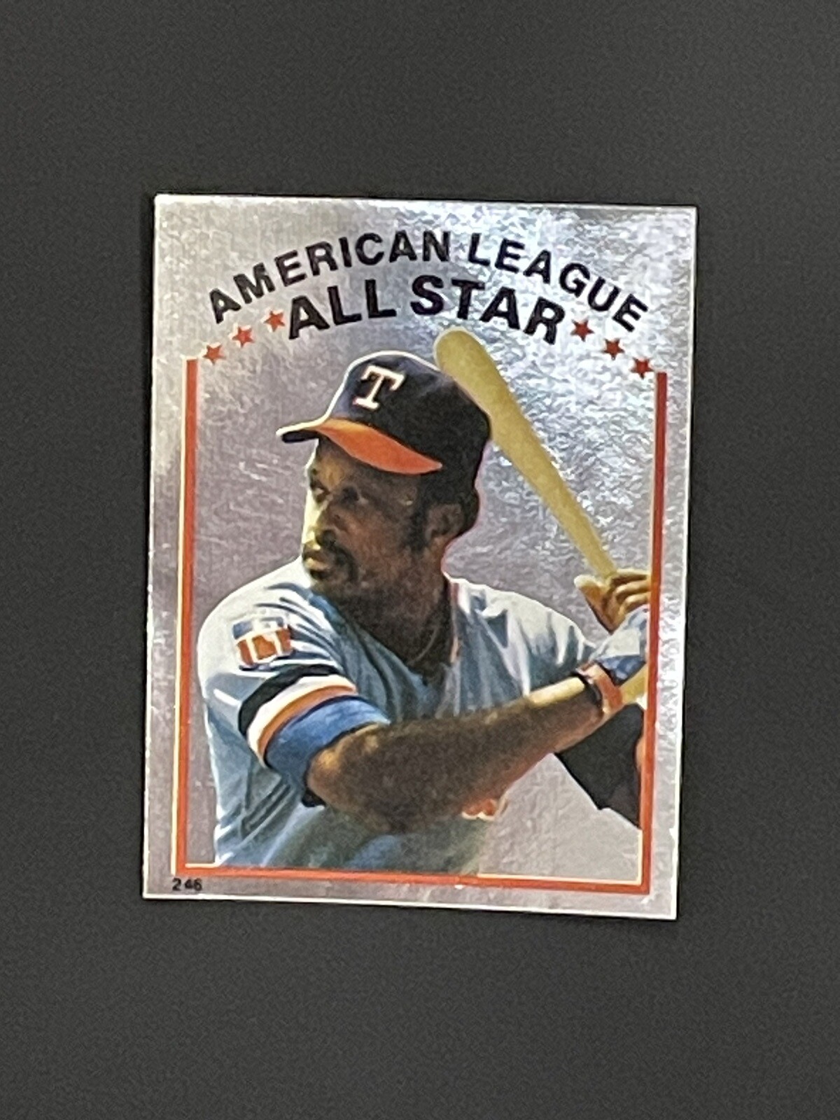 Al Oliver 1981 Topps Baseball Sticker #246 Rangers AL All Star | eBay