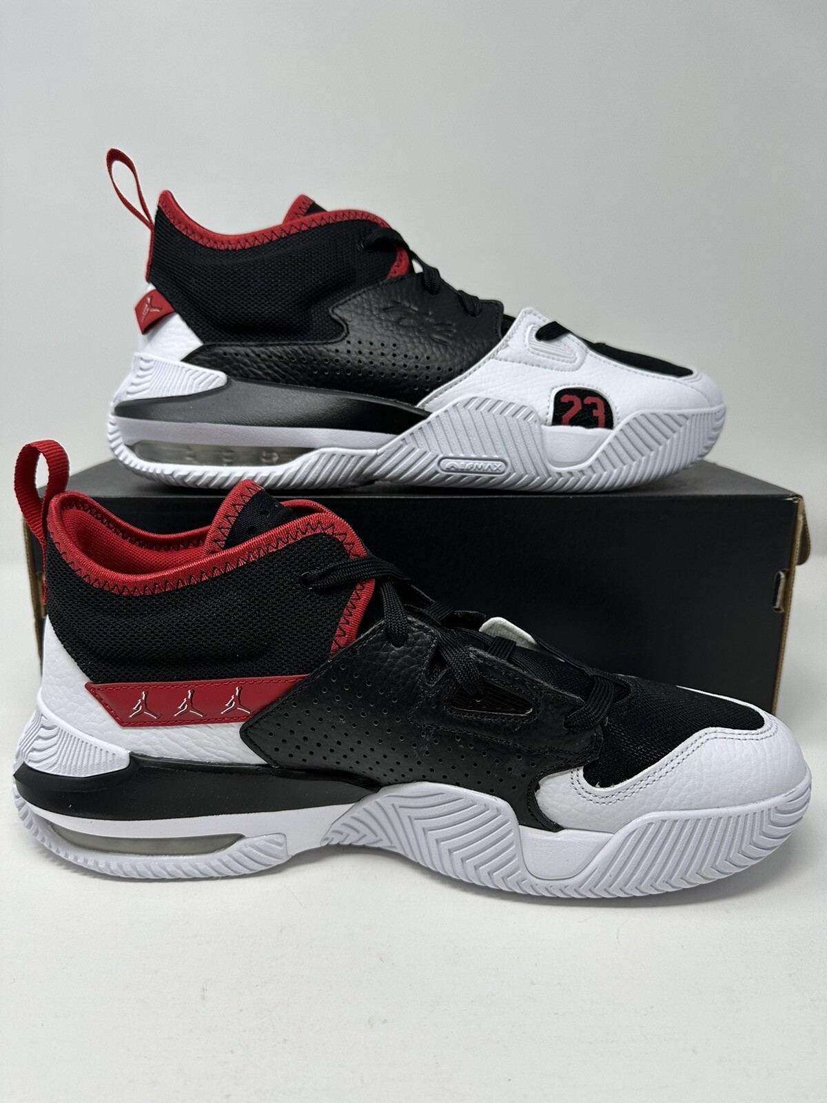 Nike Air Jordan Stay Loyal 2 Shoe Black White Gym Red Retro DQ8401-061 ...