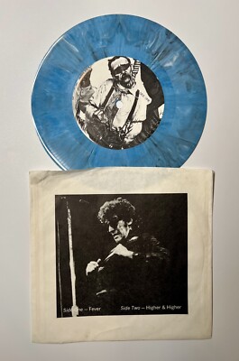 BRUCE SPRINGSTEEN Fever/Higher - 7" Vinyl Record - Blue Marble Record ...
