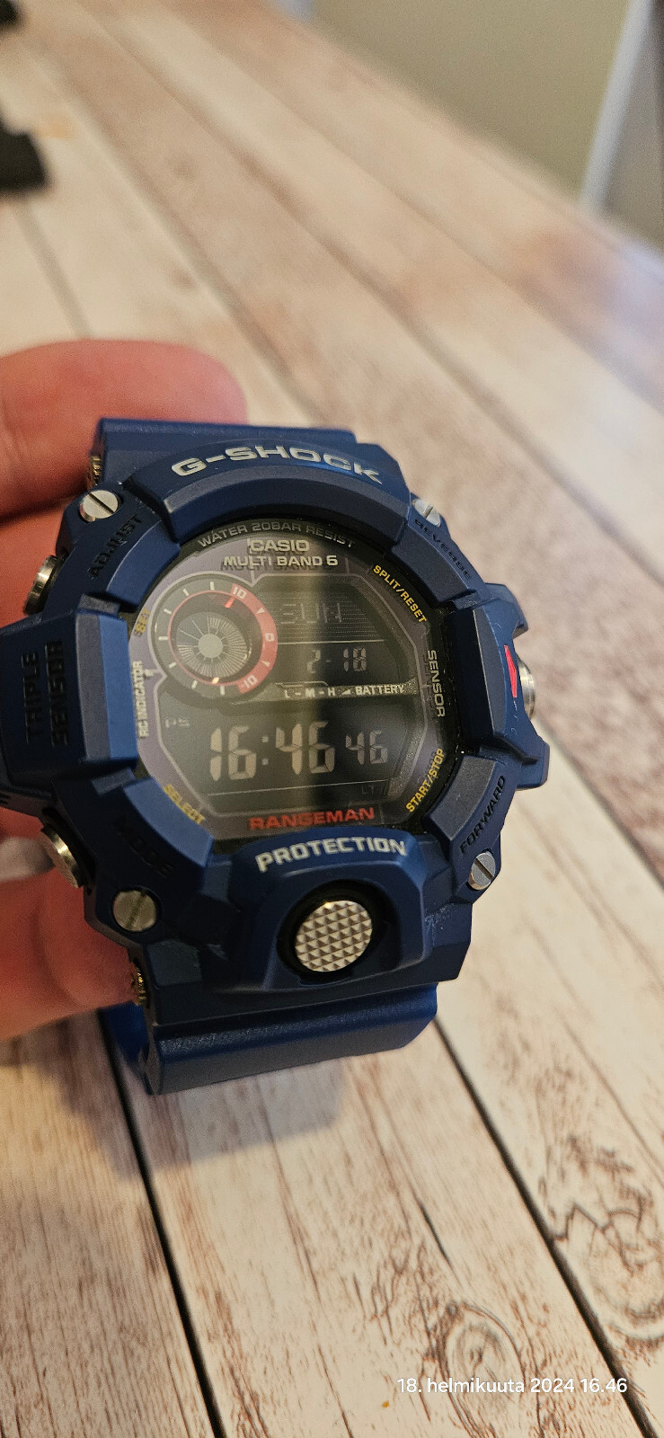 Casio GW-9400NV-2 Navy Series Rangeman - 2014 limited edition BLUE | eBay